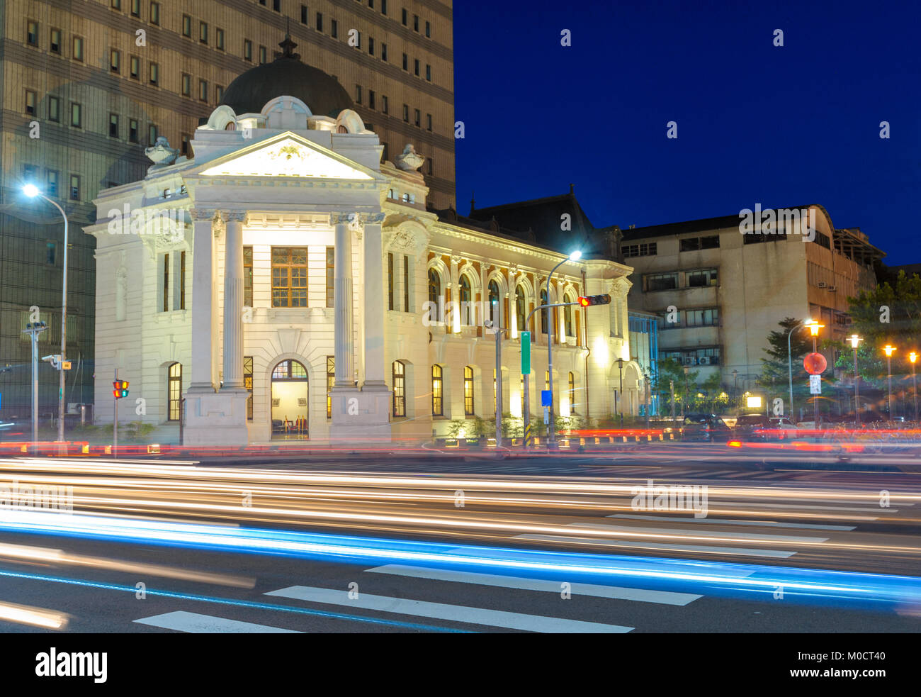 Facade view of Taichung Shiyakusho Stock Photo - Alamy