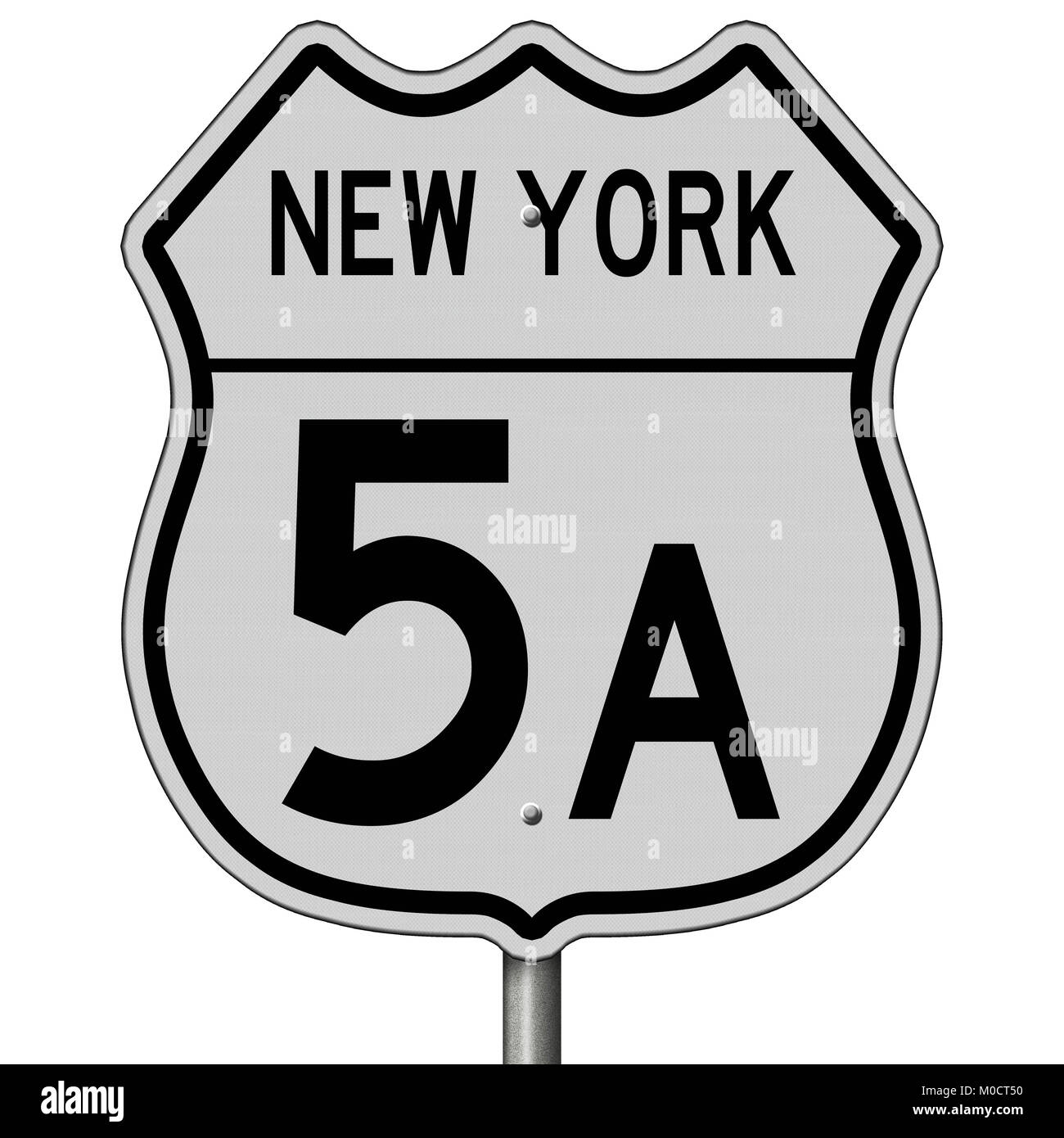 Sign for New York highway Stock Photo - Alamy