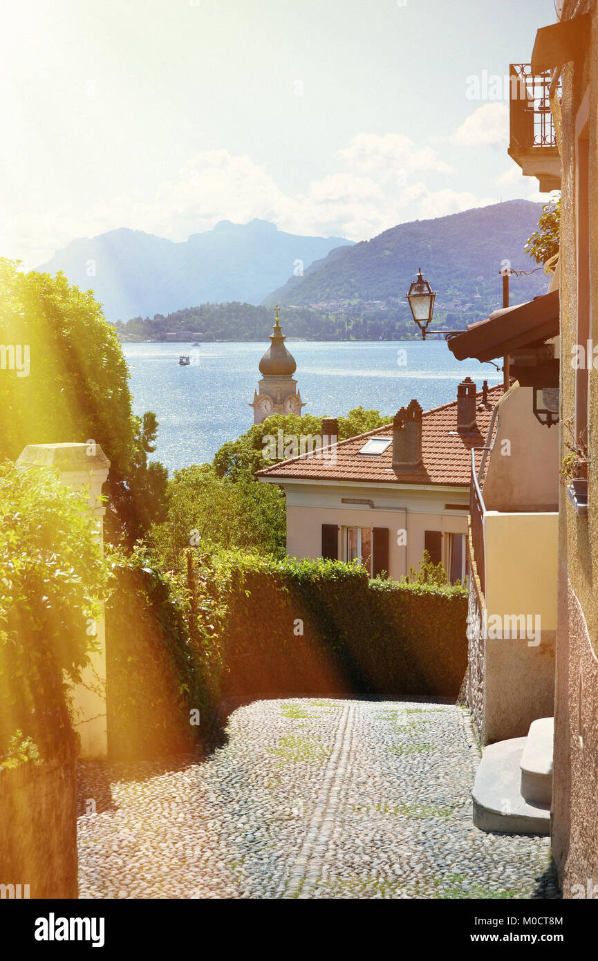 Menaggio town, Lake Como, Italy Stock Photo - Alamy