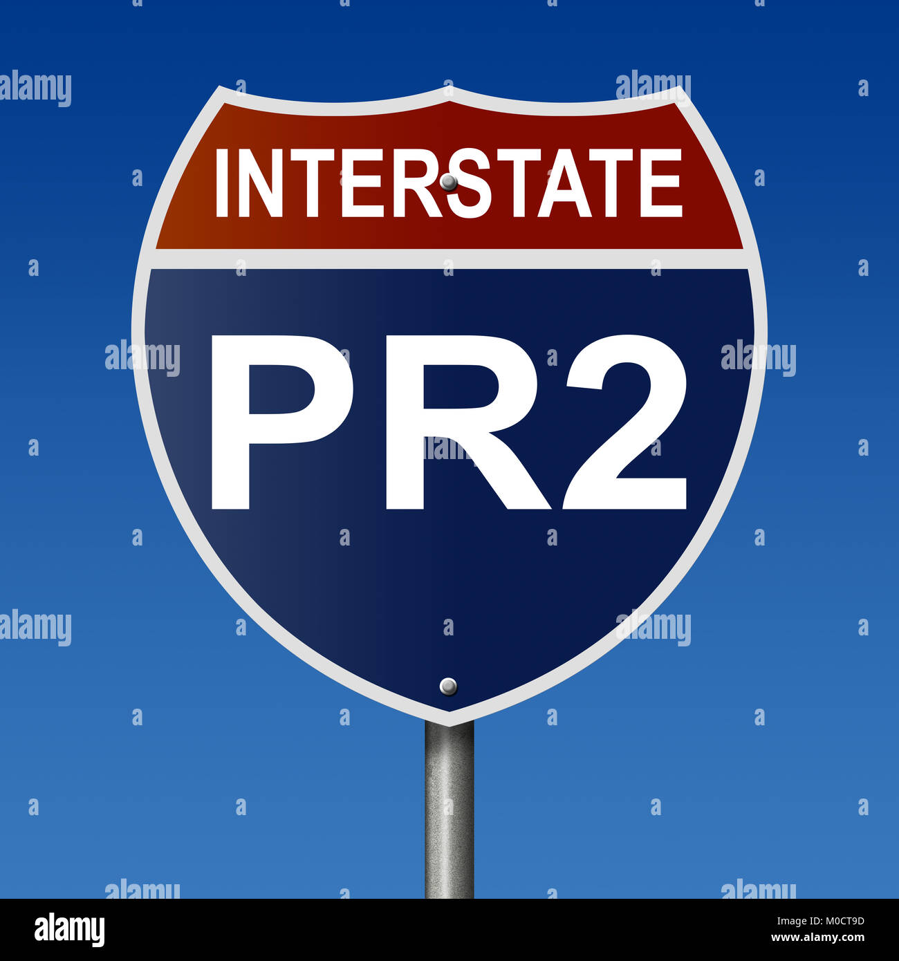 Highway sign for route in Puerto Rico Stock Photo - Alamy