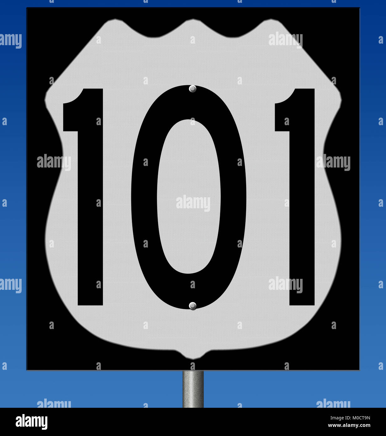 Highway 101 Sign High Resolution Stock Photography and Images - Alamy