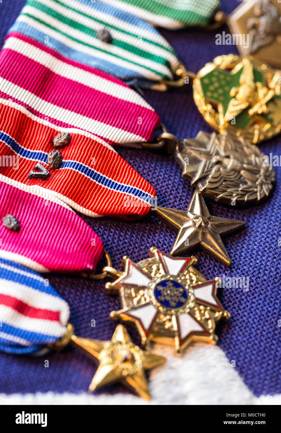 Silver star u s military hi-res stock photography and images - Alamy