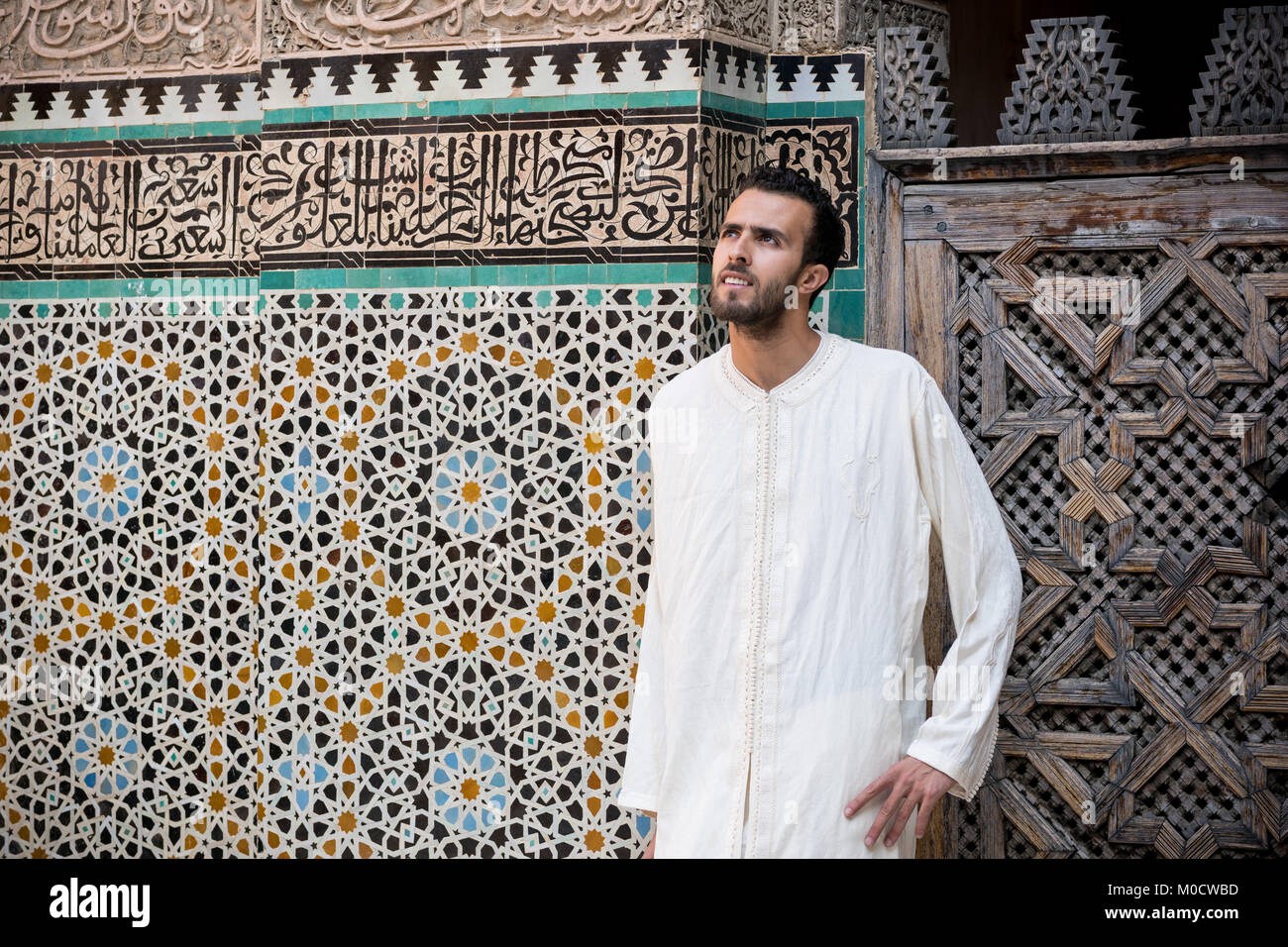 Arabian man in shirt hi-res stock photography and images - Alamy