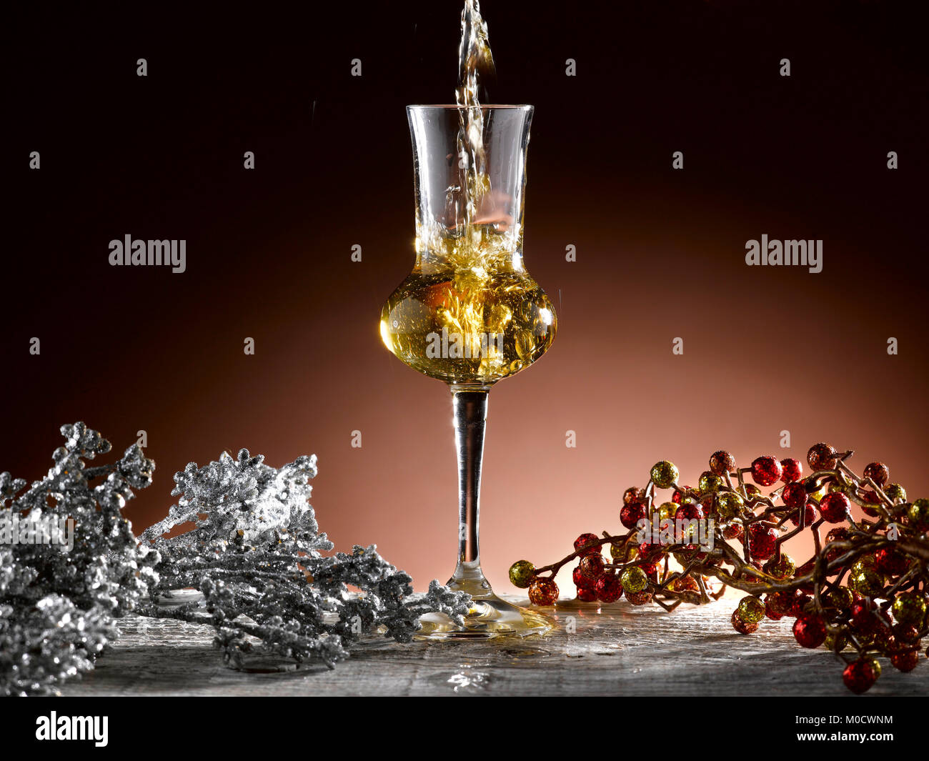 Poured grappa hi-res stock photography and images - Alamy