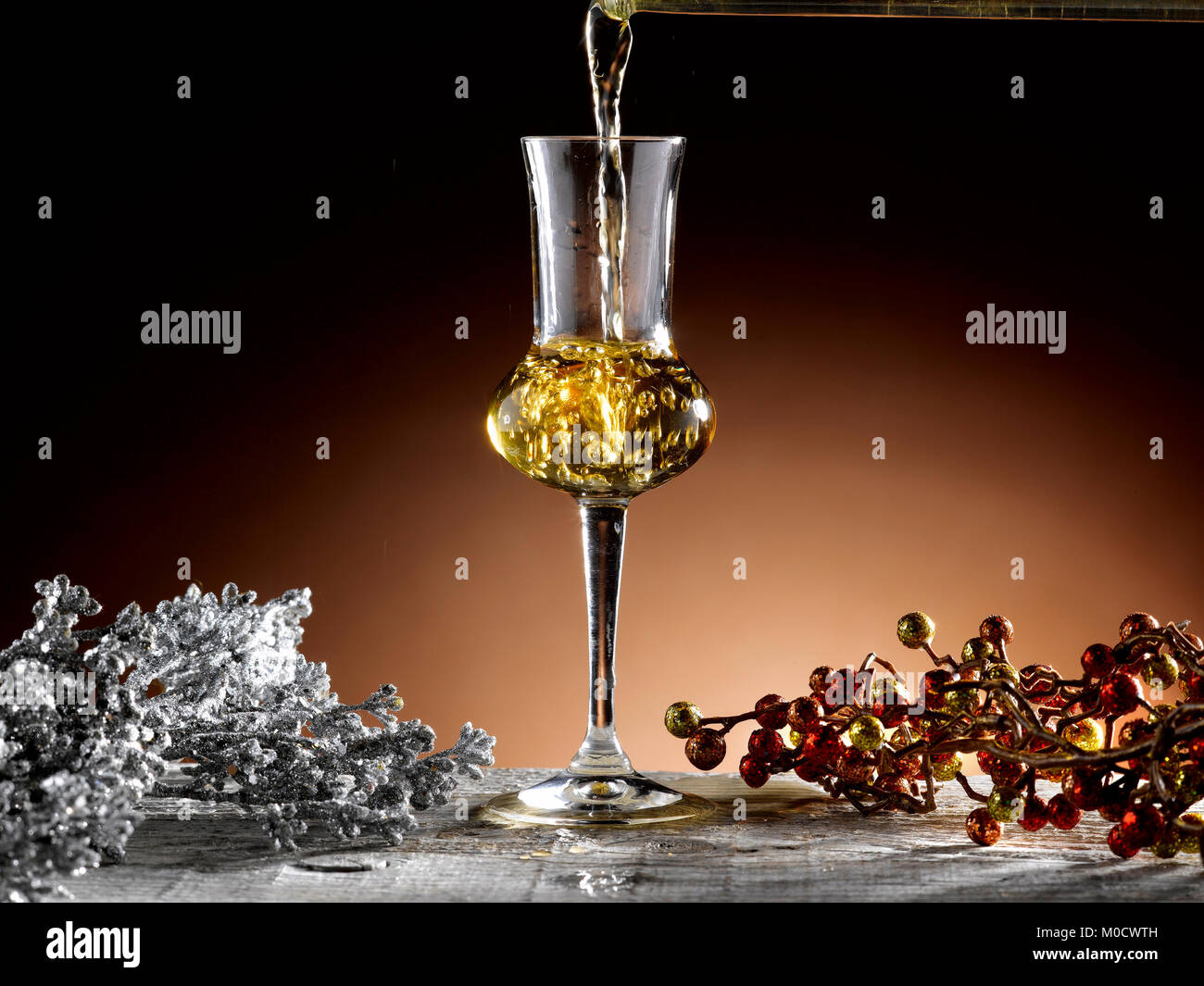 Poured grappa hi-res stock photography and images - Alamy