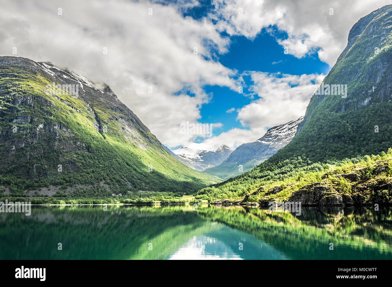 Geiranger village people hi-res stock photography and images - Alamy