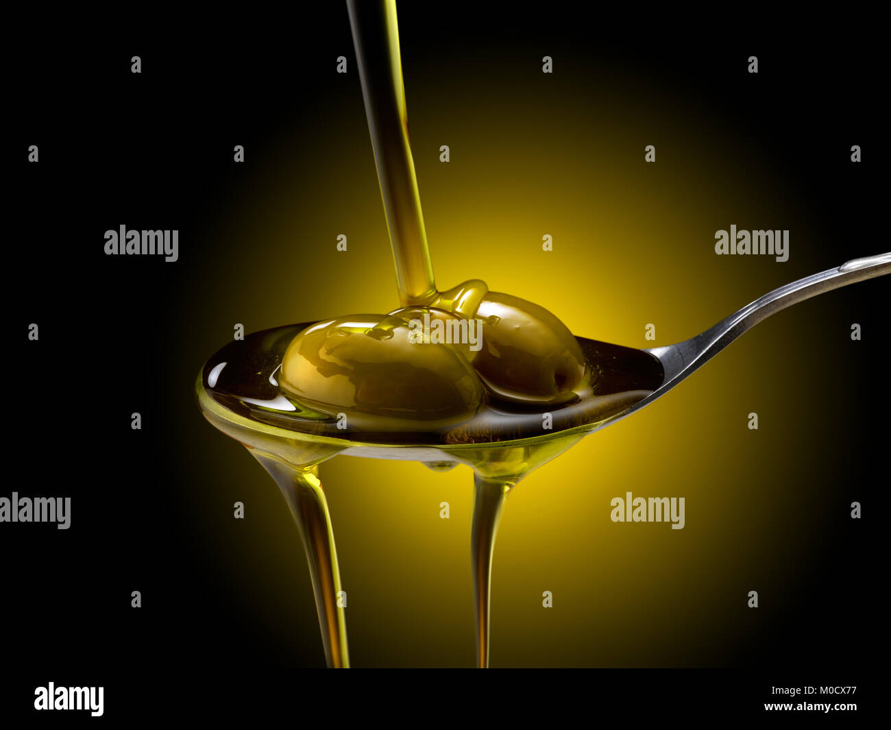 extra virgin olive oil poured in all its forms Stock Photo - Alamy