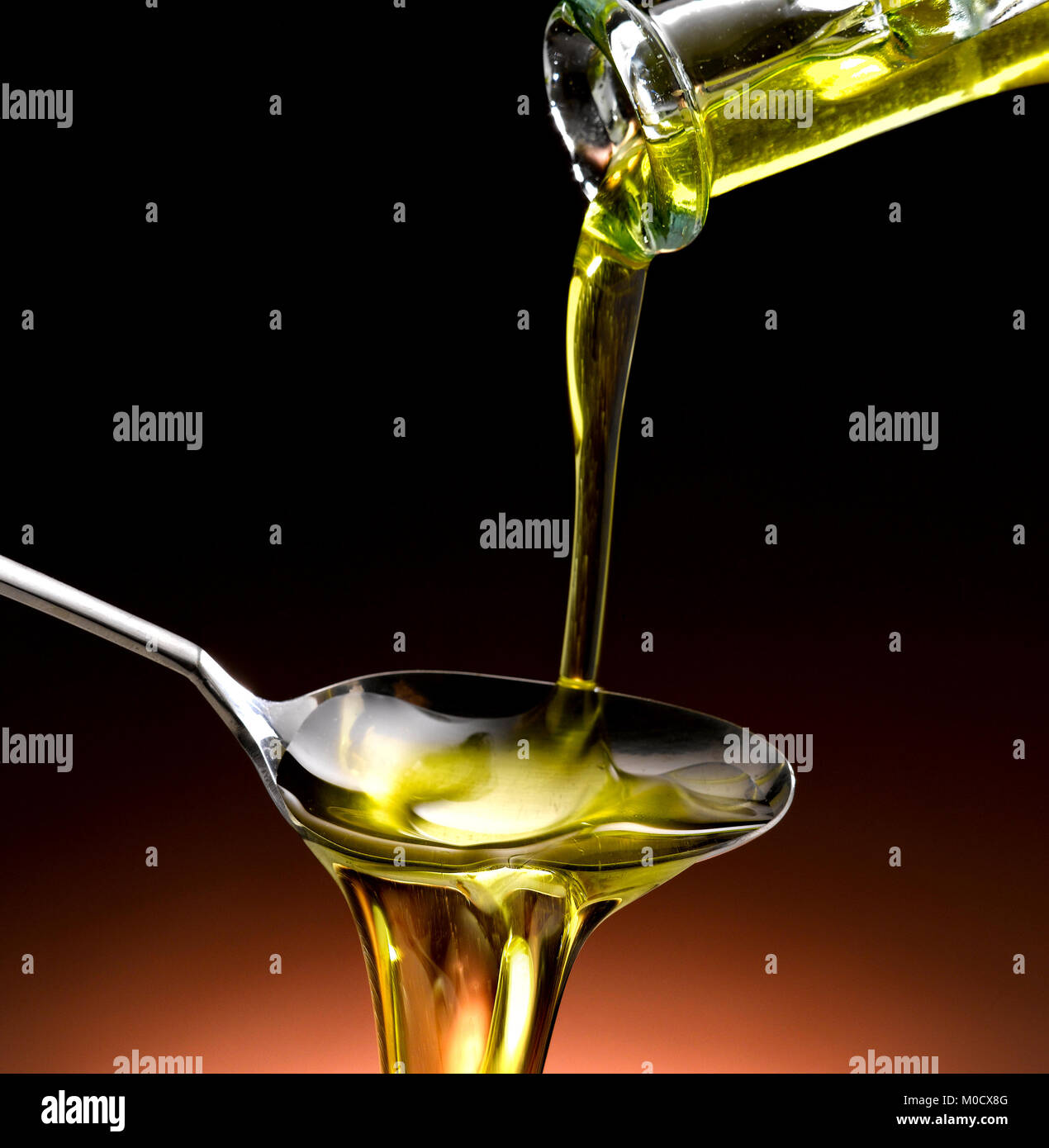 extra virgin olive oil poured in all its forms Stock Photo - Alamy