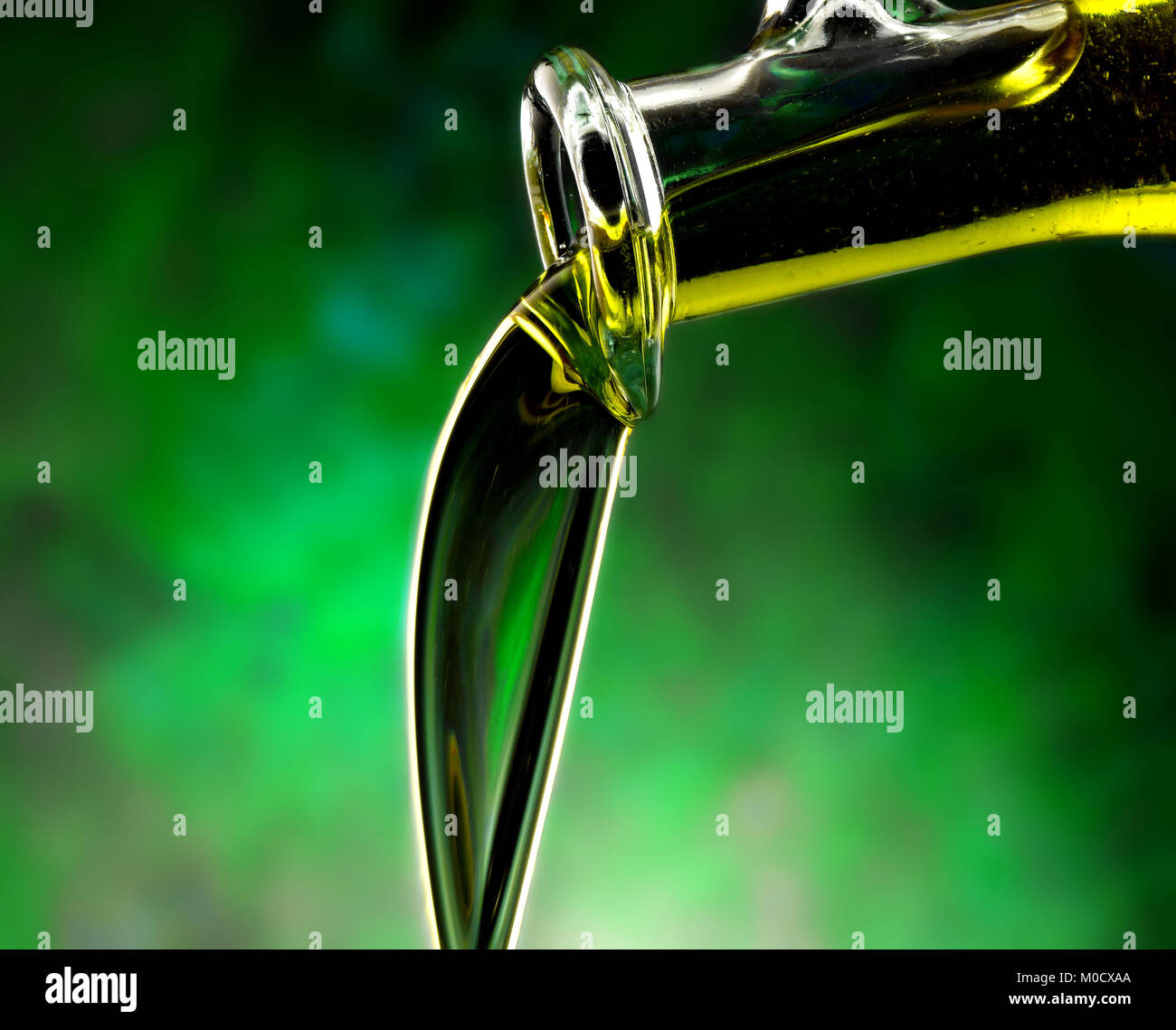 extra virgin olive oil poured in all its forms Stock Photo - Alamy