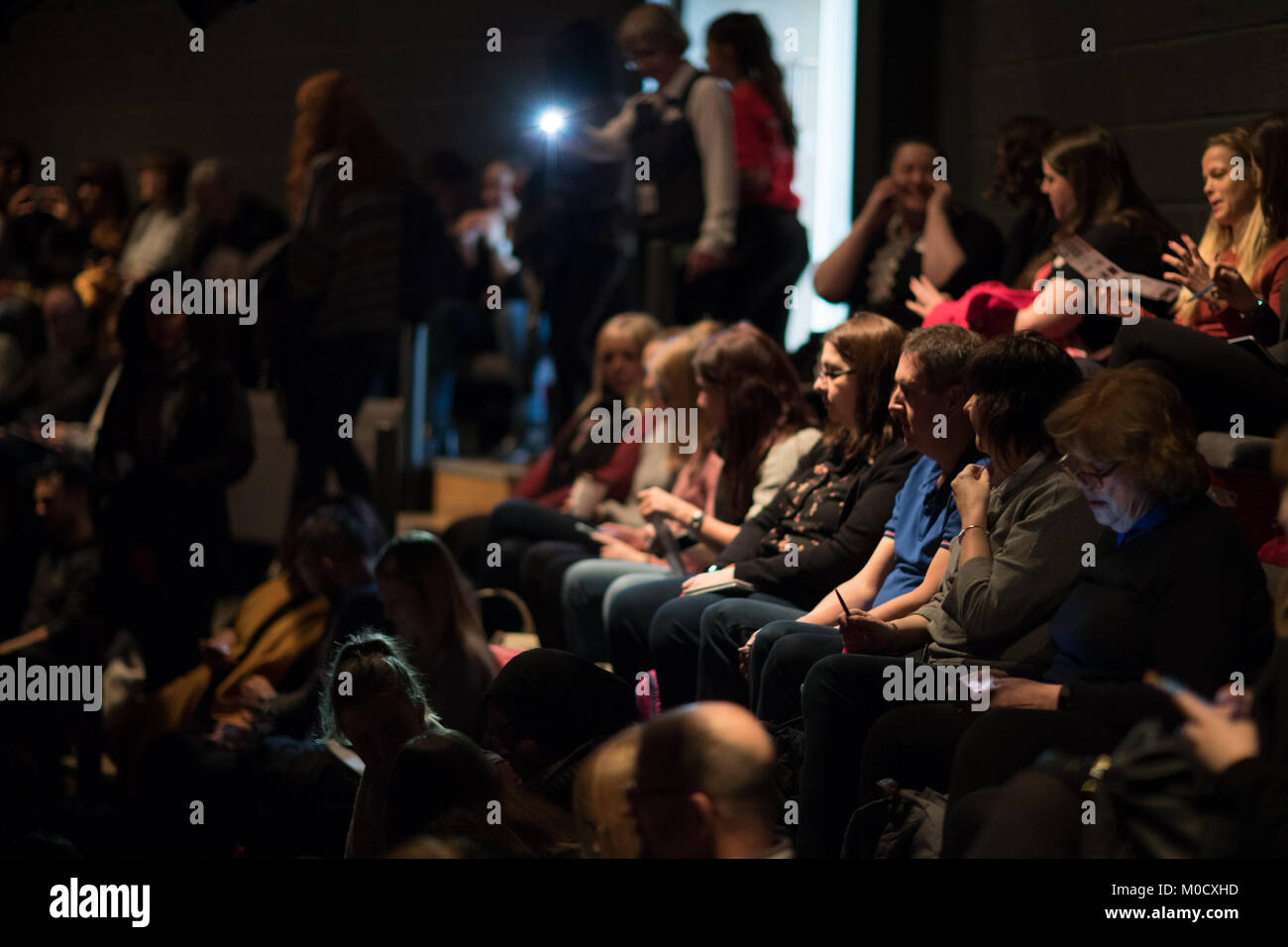 Audience listening performance in hi-res stock photography and images ...
