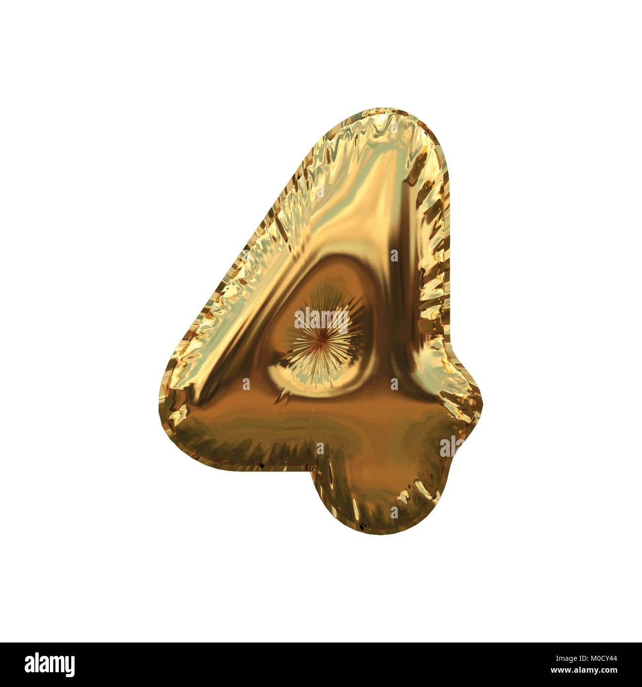 Number 4 balloon hi-res stock photography and images - Alamy