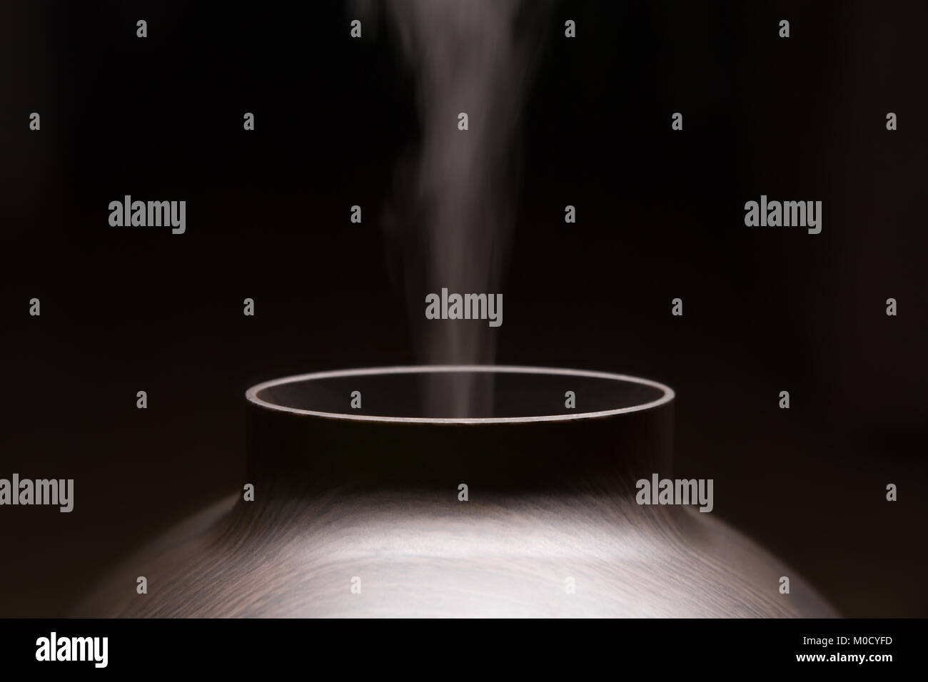 Spa Electric Aroma Diffuser with Wood Finish Stock Photo - Alamy