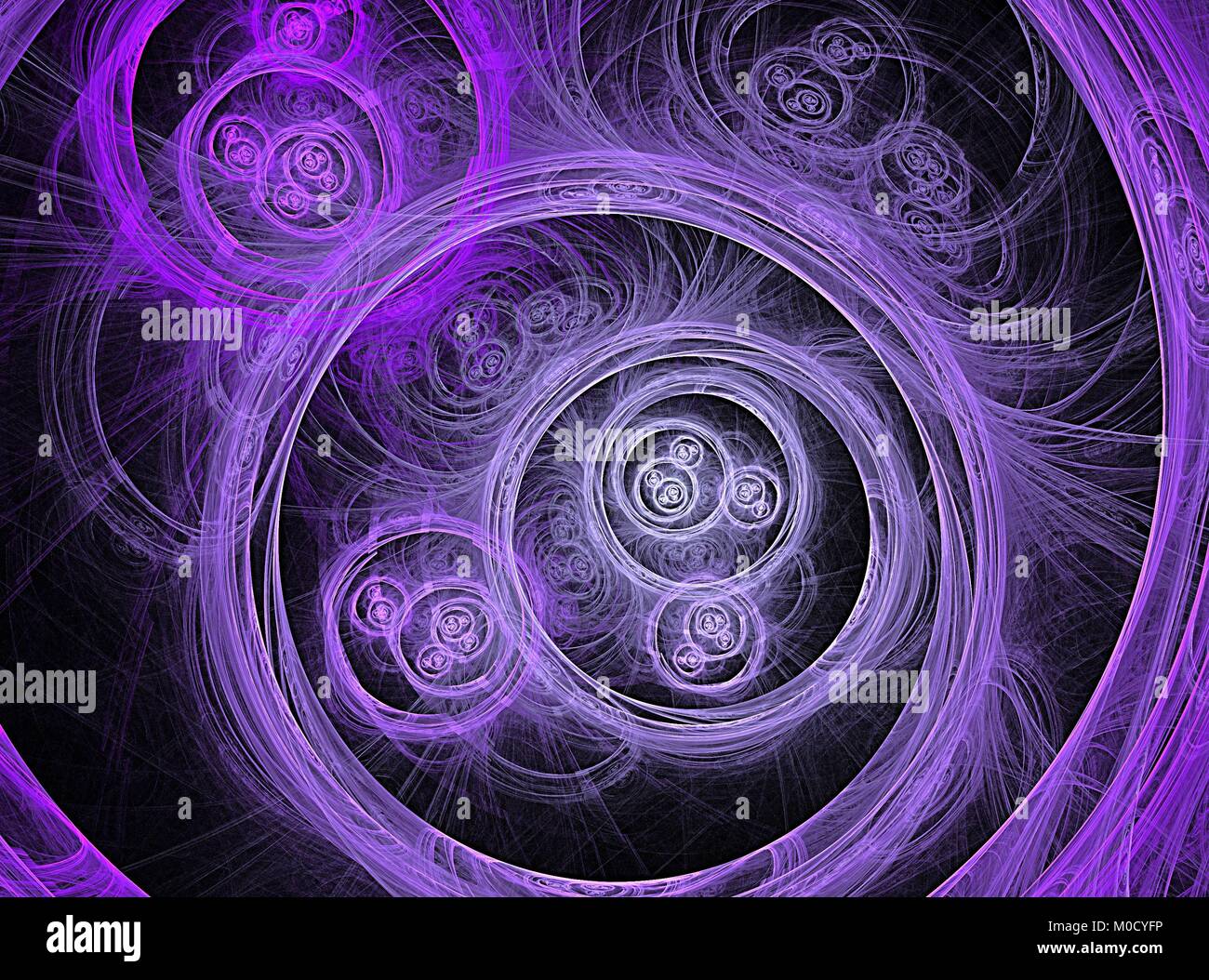 violet romantic fractal Stock Photo - Alamy