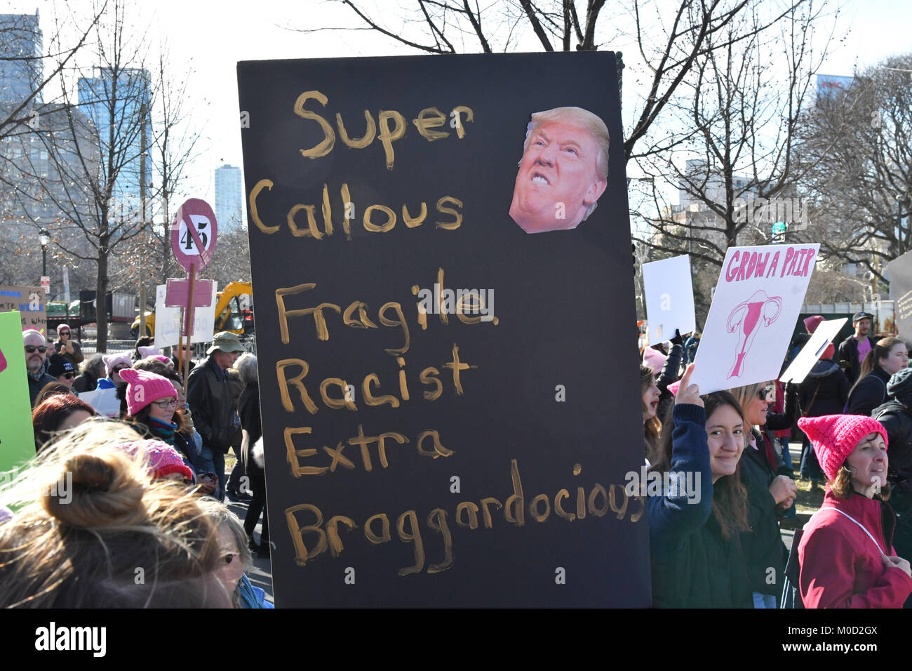 Philadelphia, Pennsylvania, USA. 20th Jan, 2018. Thousands of Women and ...