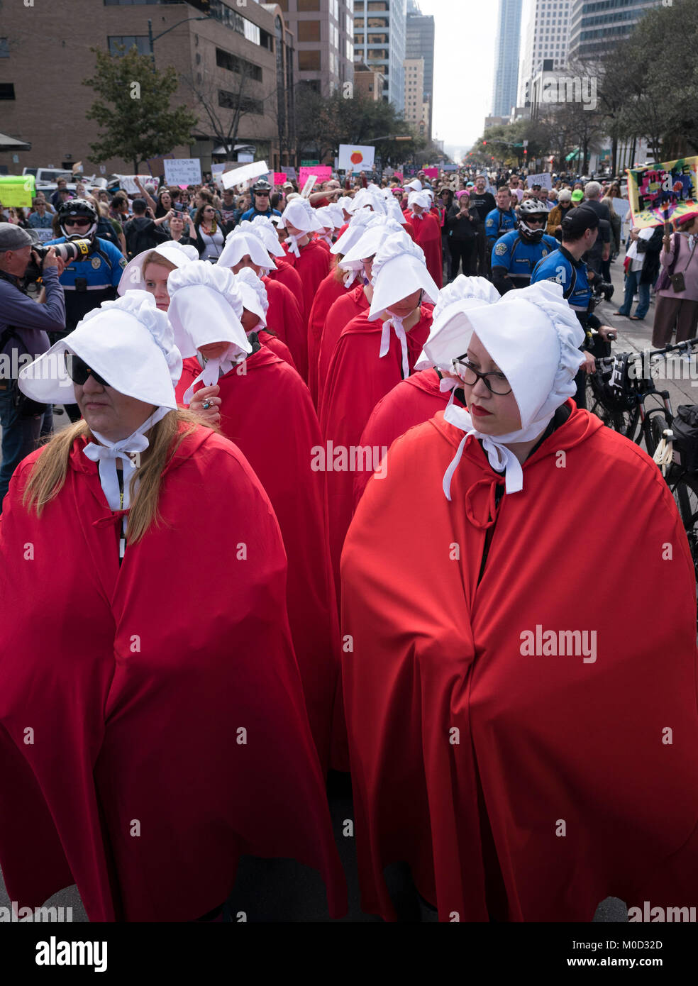 Handmaid tale protest hi-res stock photography and images - Alamy