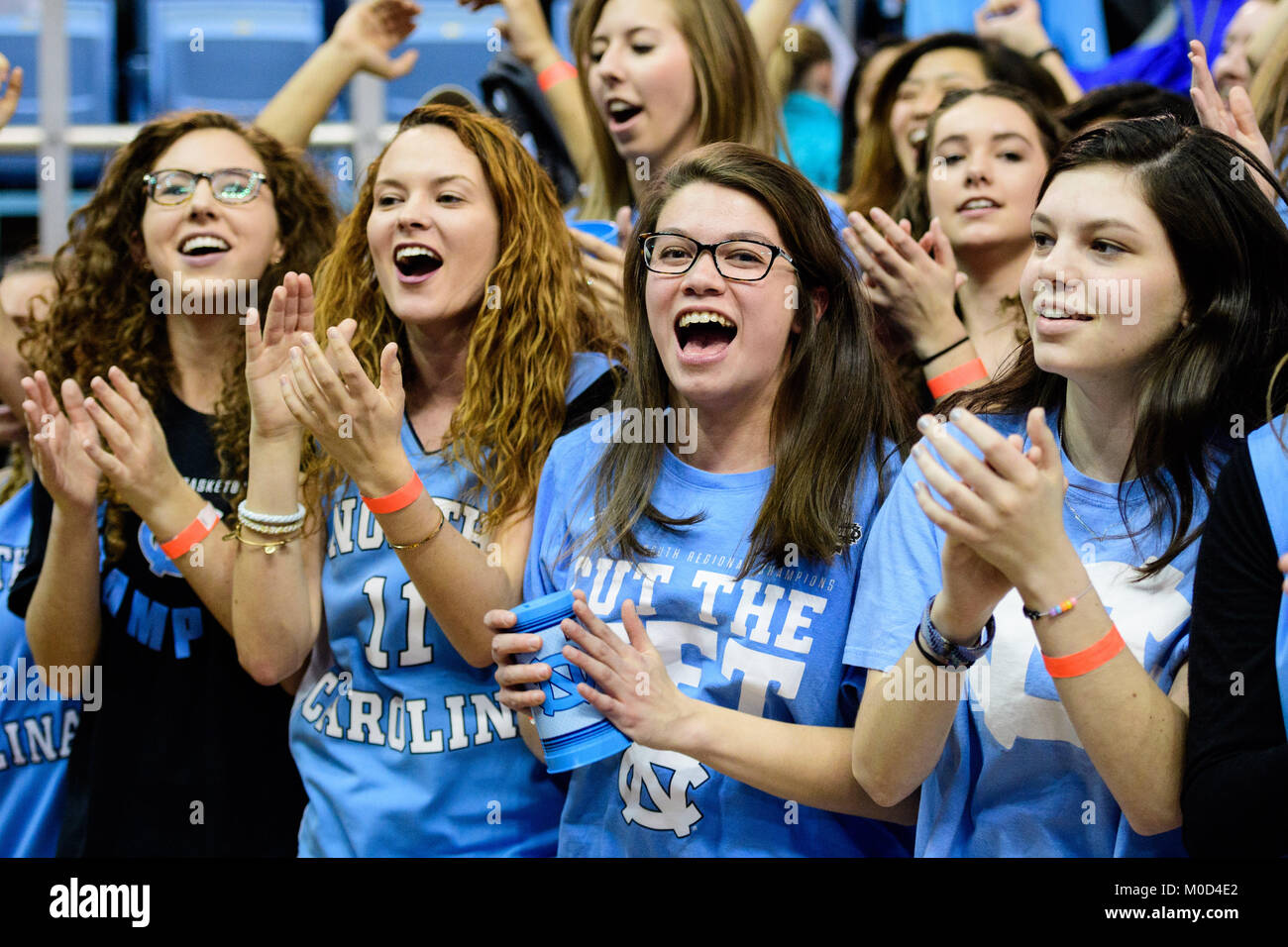 Unc basketball fans hi-res stock photography and images - Alamy