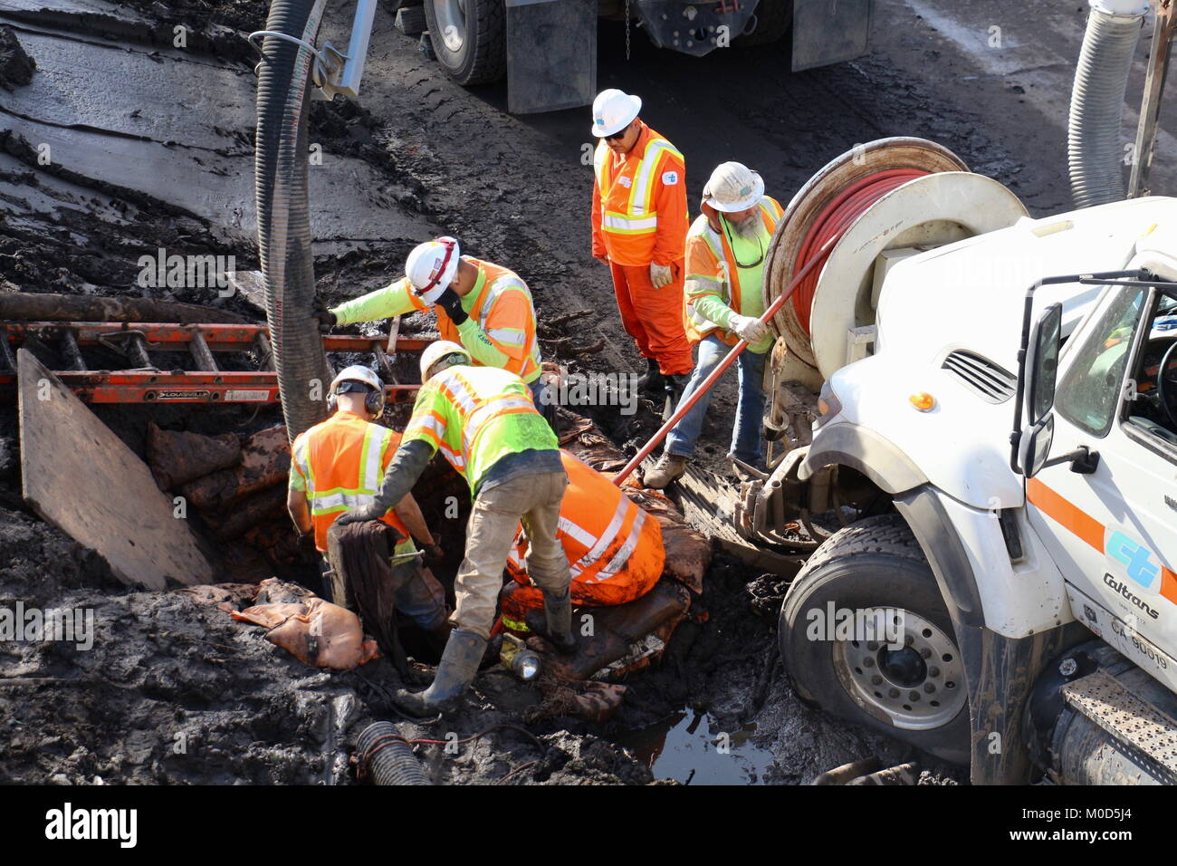 Caltrans construction hi-res stock photography and images - Alamy