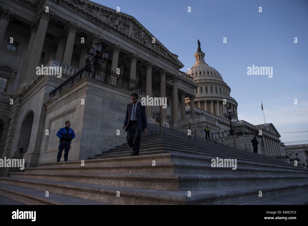 Congressman on u s capitol steps hi-res stock photography and images ...