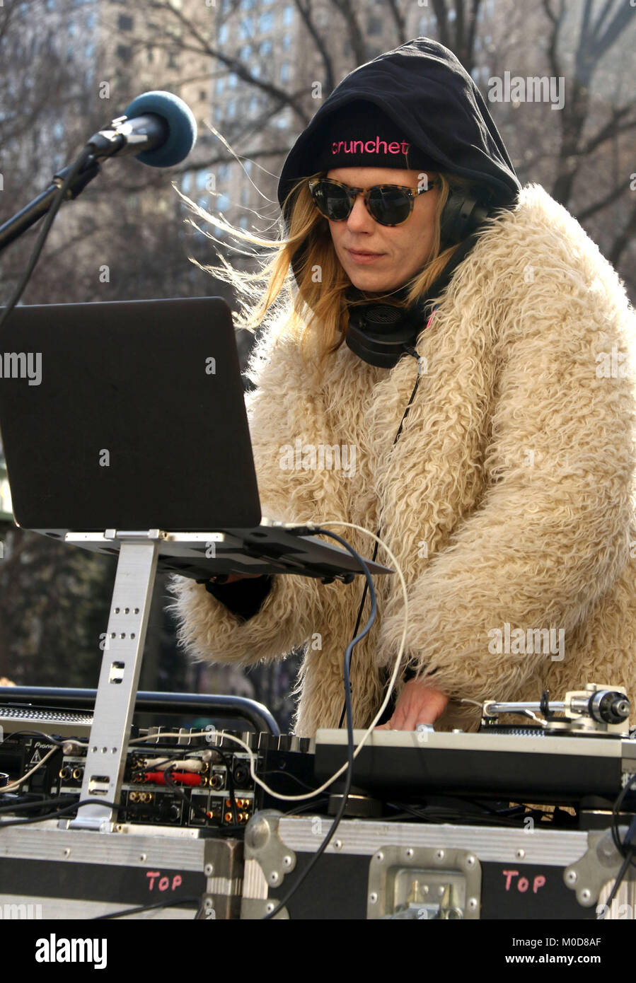 New York City, New York, USA. 20th Jan, 2018. DJ and model ALEXANDRA ...