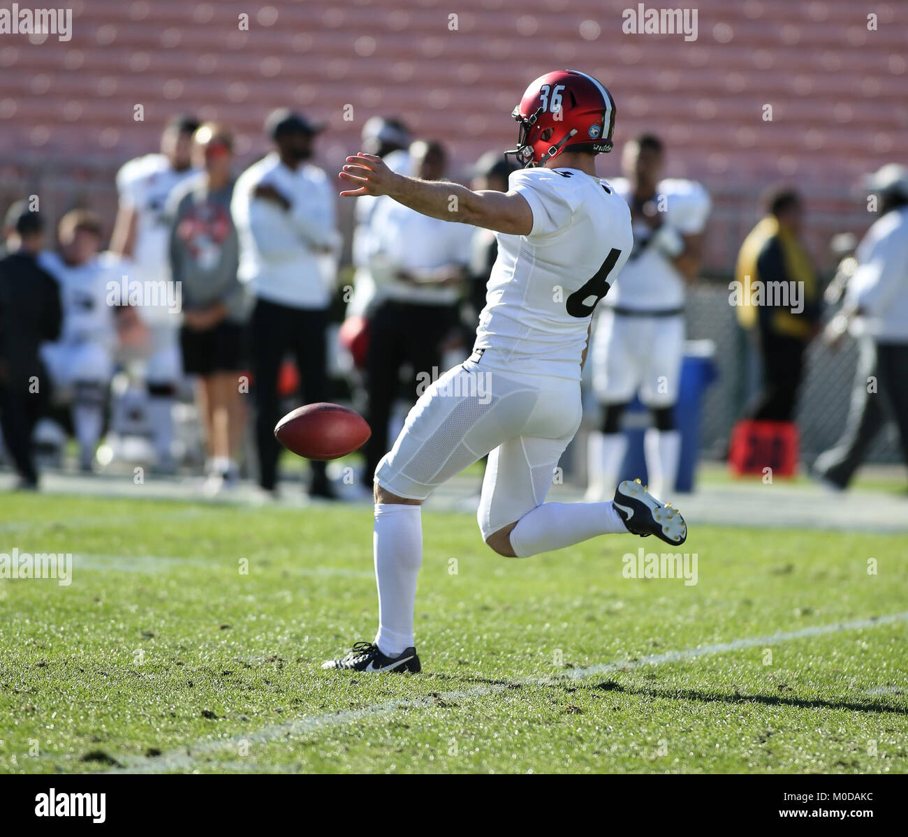 Pasadena CA. 20th Jan, 2018. NCAA Football 2018: American Team Joseph ...
