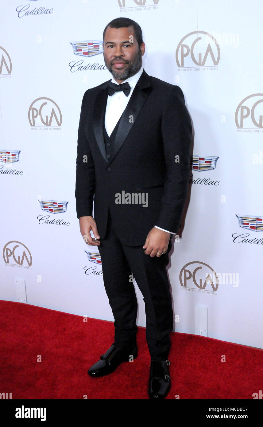 BEVERLY HILLS, CA - JANUARY 20: Director/actor Jordan Peele attends the ...