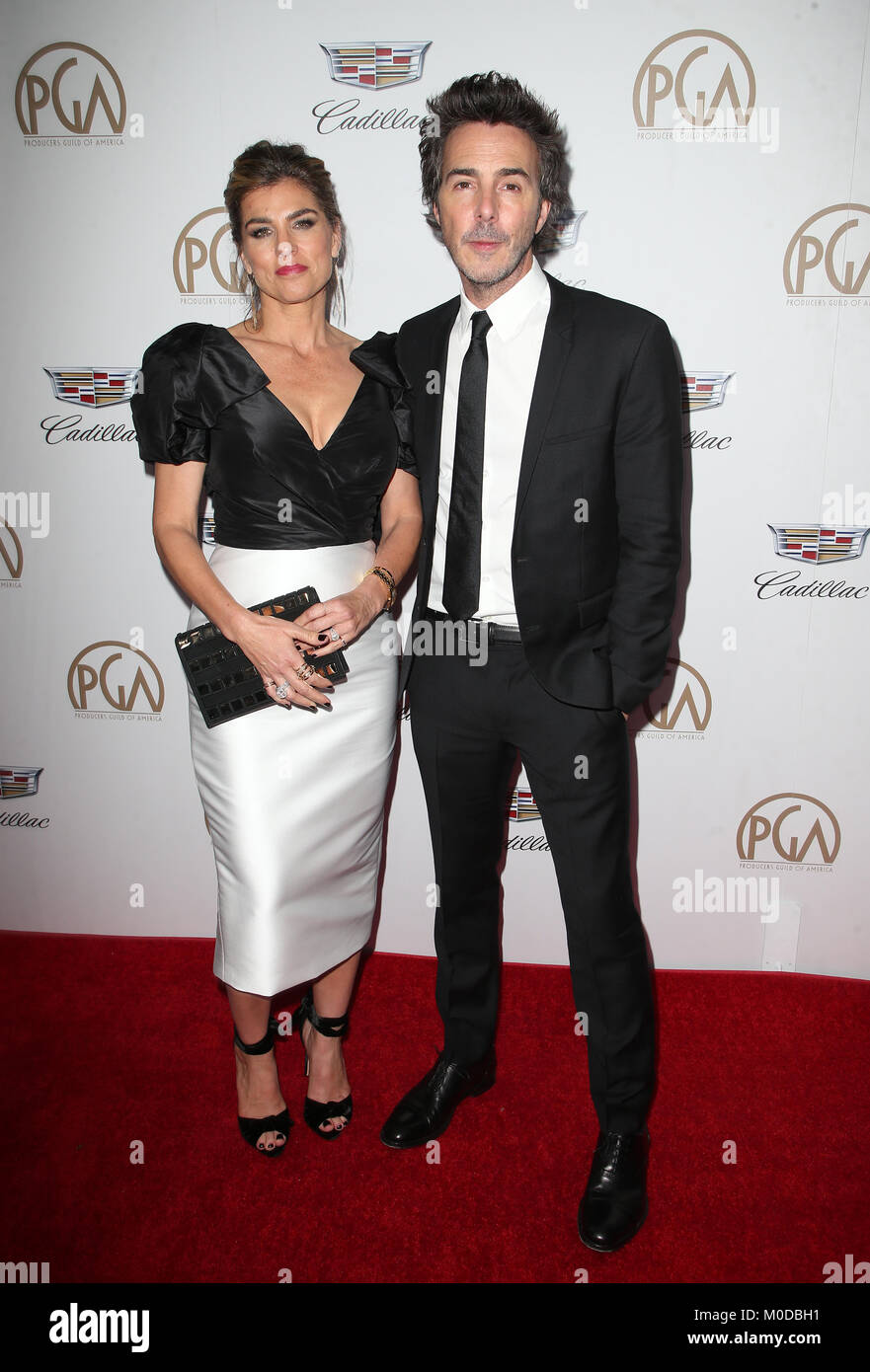 Beverly Hills, Ca. 20th Jan, 2018. Shawn Levy, Serena Levy, at 29th ...