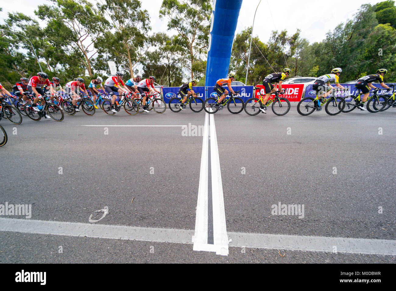 Adelaide, South Australia, Australia. 21st Jan, 2018. Daryl Impey (4R ...