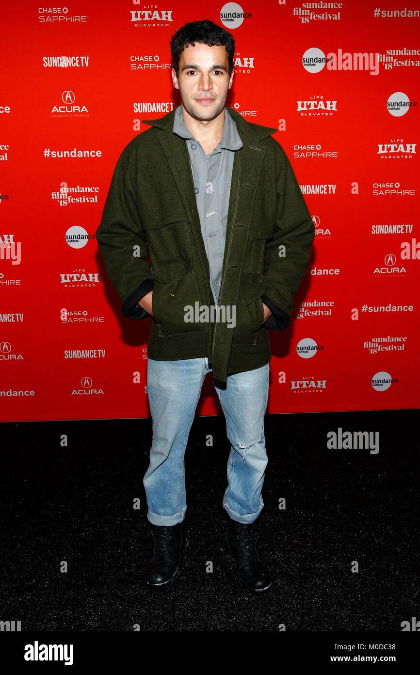 Park City, UT, USA. 20th Jan, 2018. Christopher Abbott at arrivals for ...