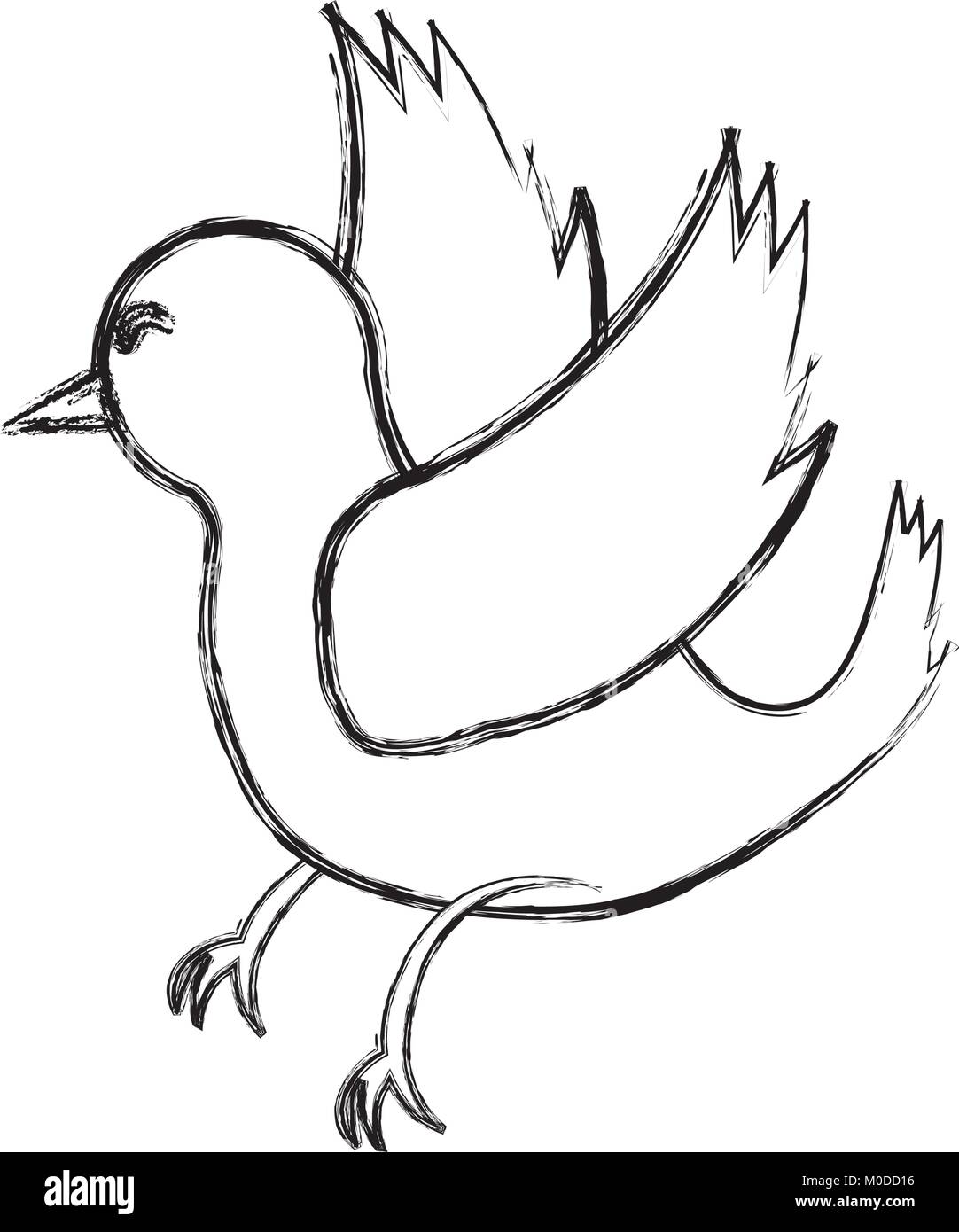 bird of peace vector illustration Stock Vector Image & Art - Alamy