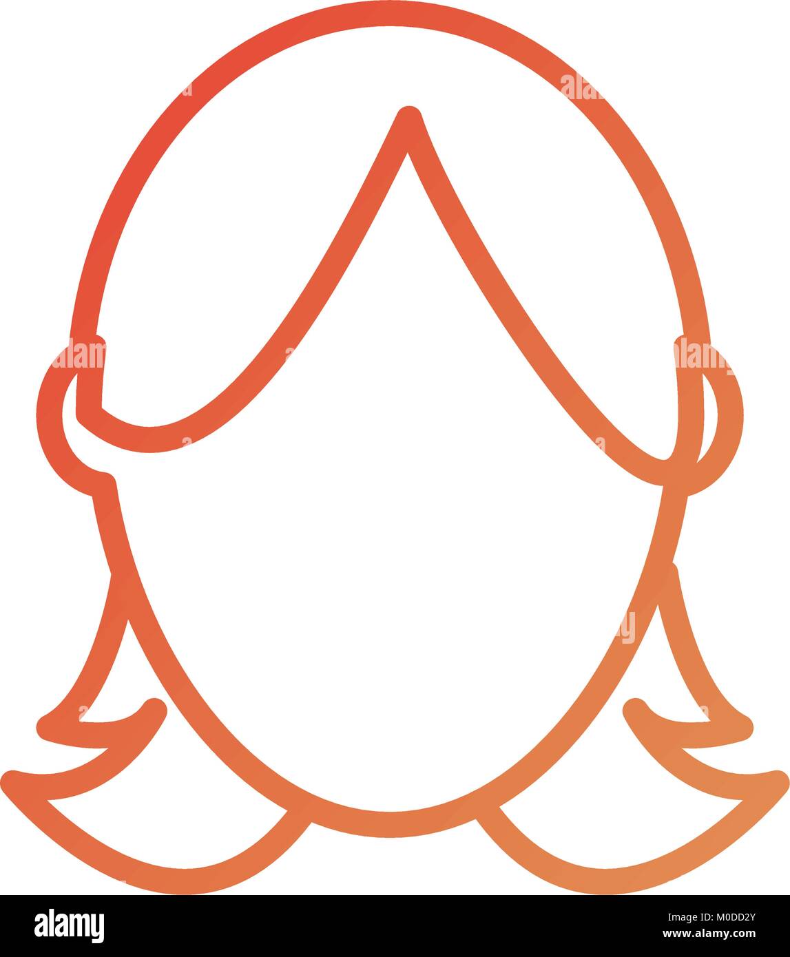 woman face vector illustration Stock Vector Image & Art - Alamy