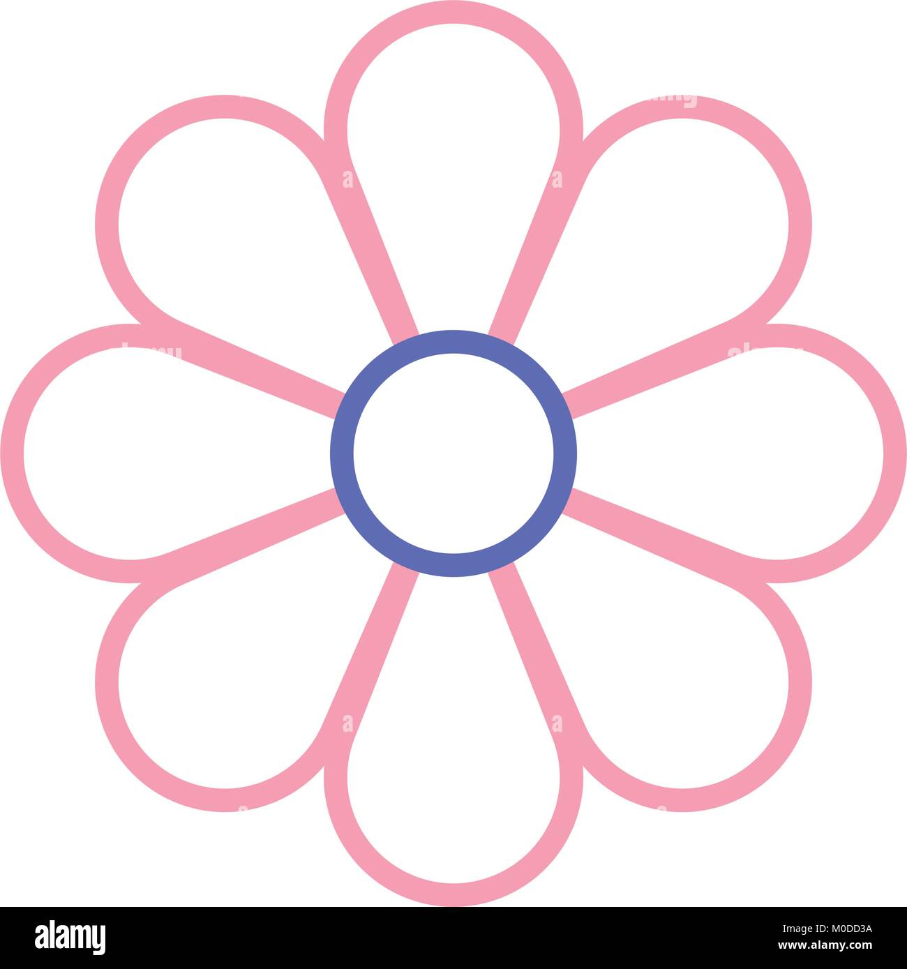 flower vector illustration Stock Vector Image & Art - Alamy