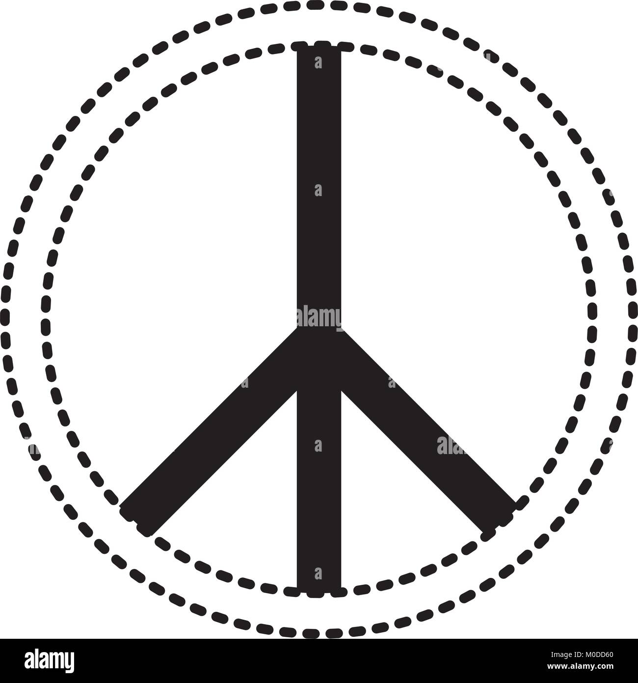 peace symbol vector illustration Stock Vector Image & Art - Alamy