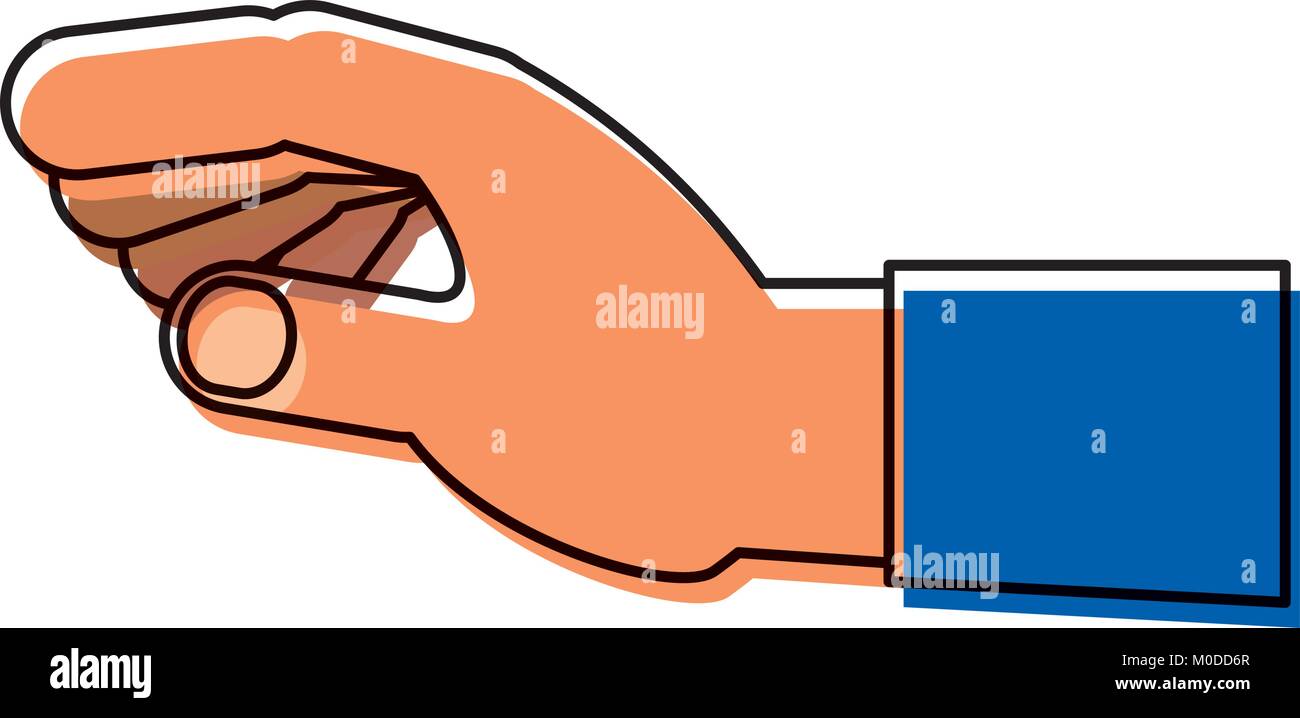 Human Hand Icon Stock Vector Image And Art Alamy