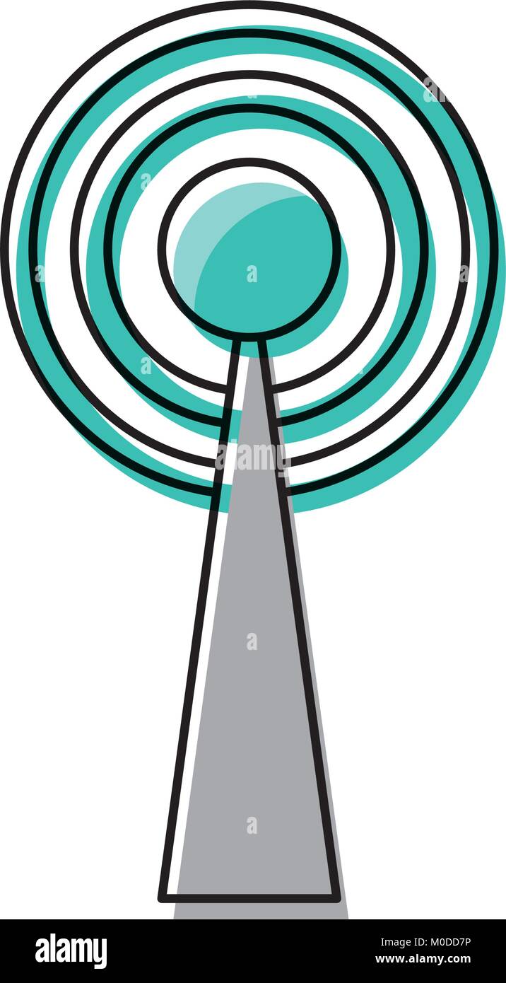 wireless sign icon Stock Vector Image & Art - Alamy