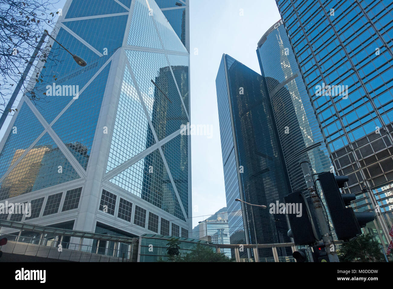 Hong kong and central skyscrapers hi-res stock photography and images ...