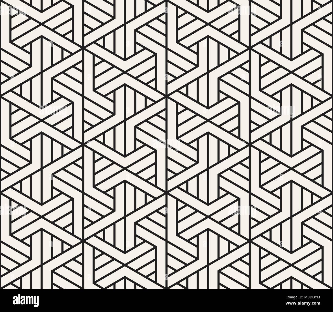 Vector seamless pattern. Modern stylish texture. Repeating geometric ...