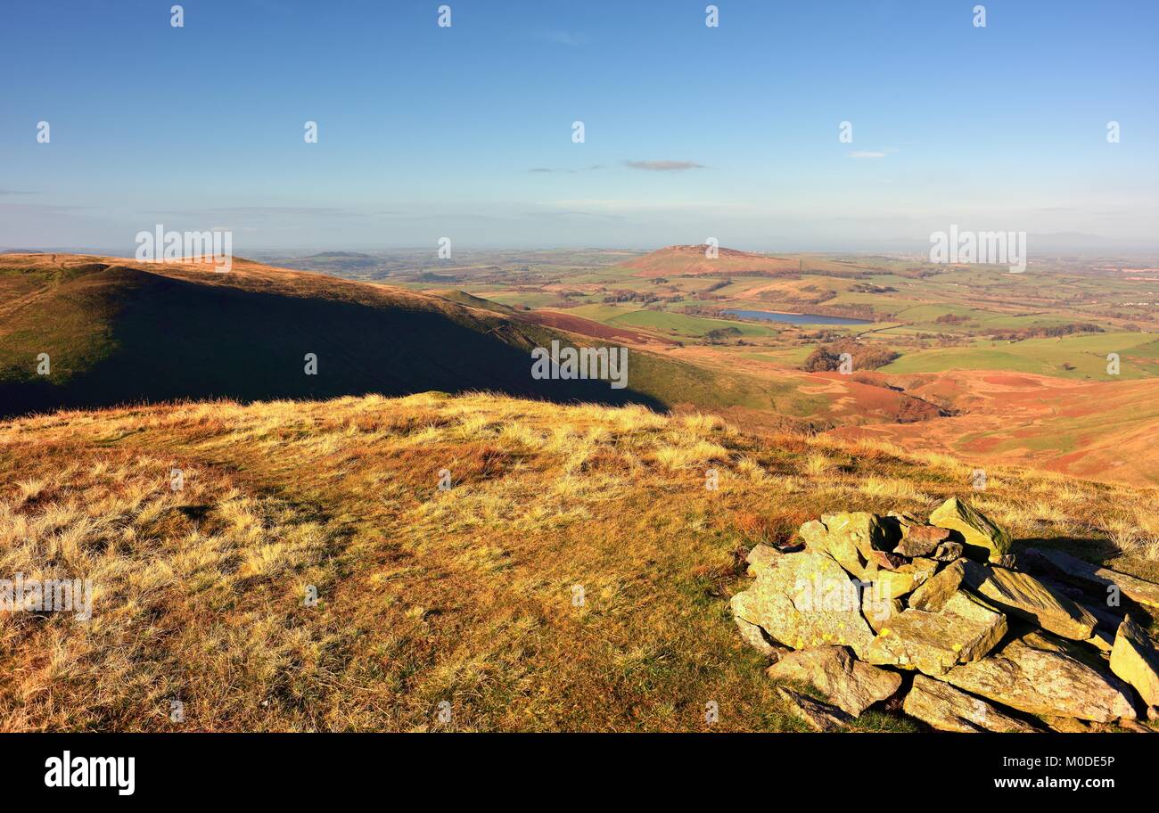 Pale Morning light on Skiddaw Stock Photo - Alamy