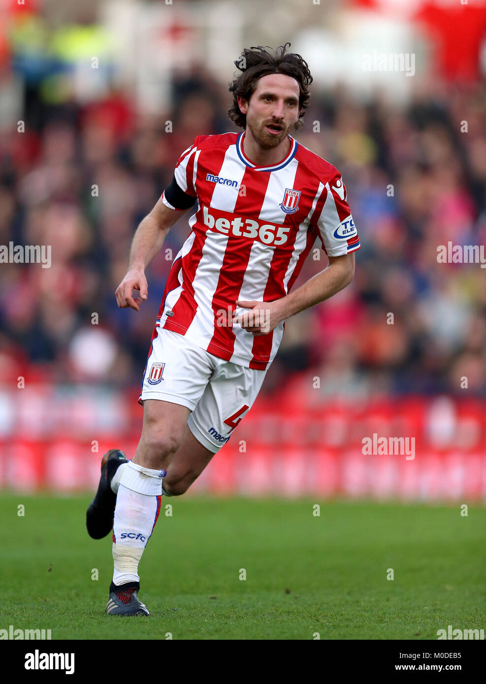 Stoke City's Joe Allen Stock Photo - Alamy