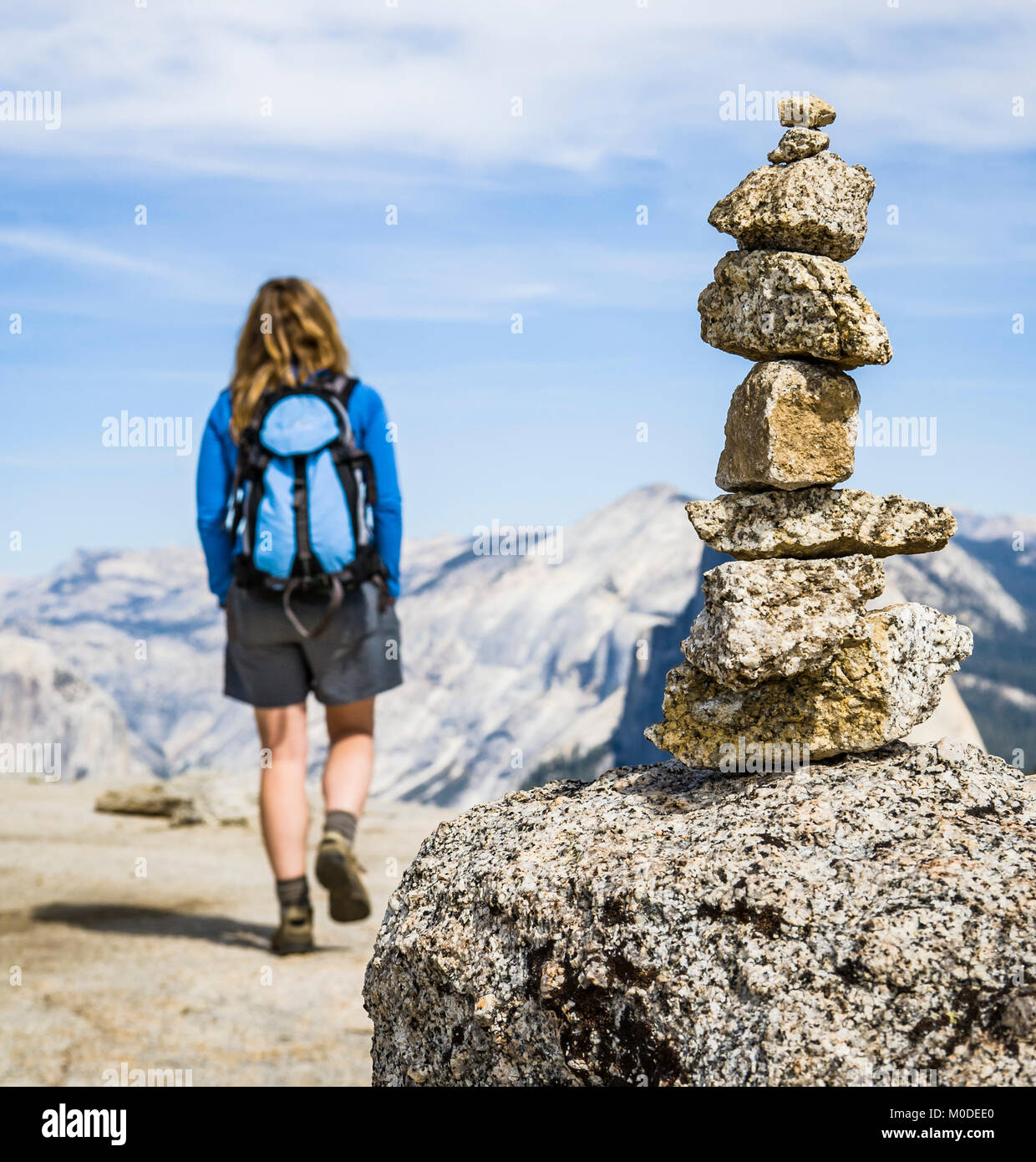 Cairn trail markers hi-res stock photography and images - Alamy