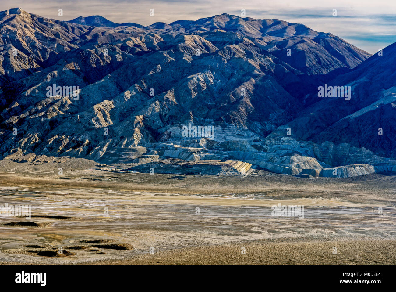 Mine in the Panamint range Stock Photo - Alamy
