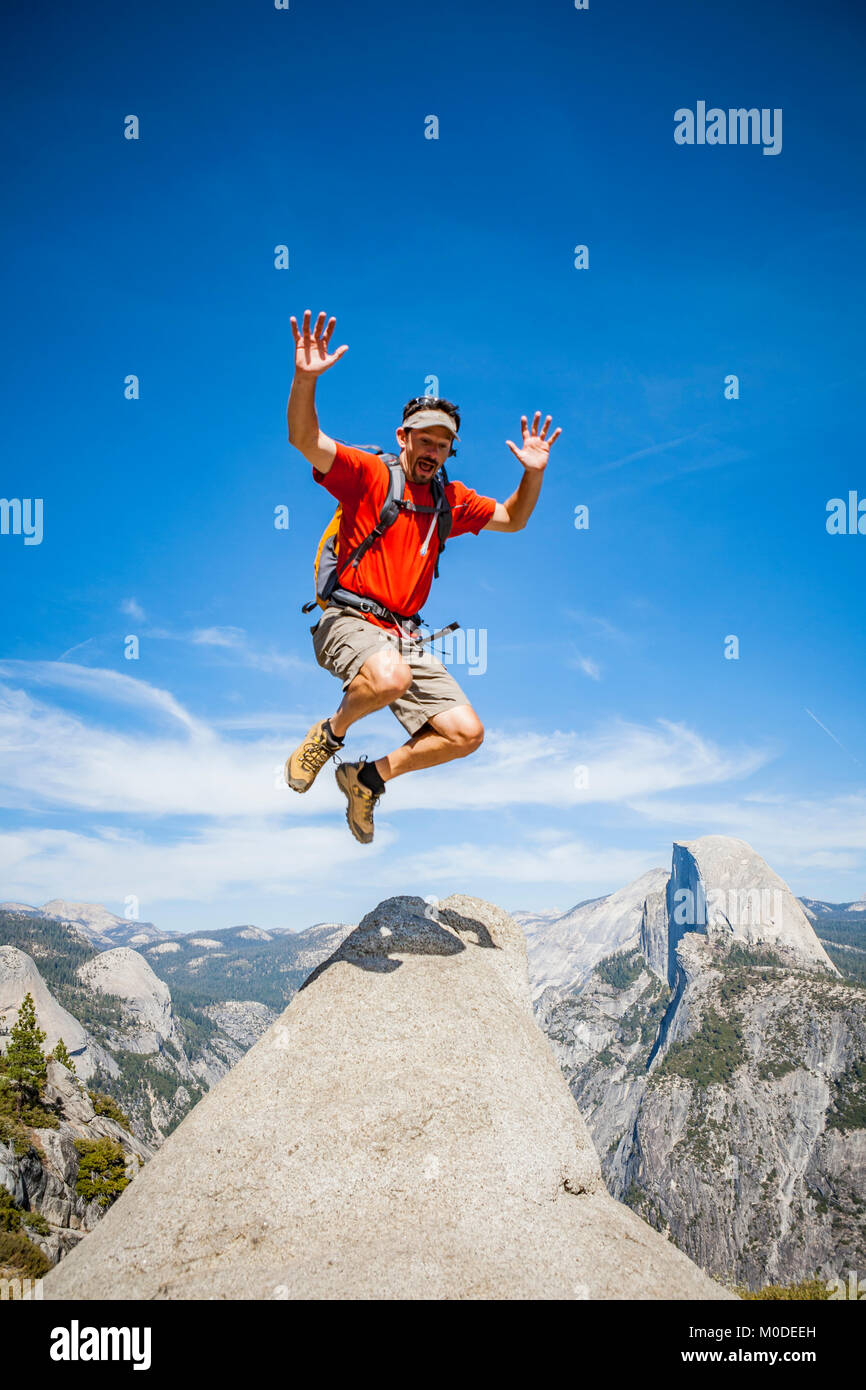 Half dome man hi-res stock photography and images - Alamy
