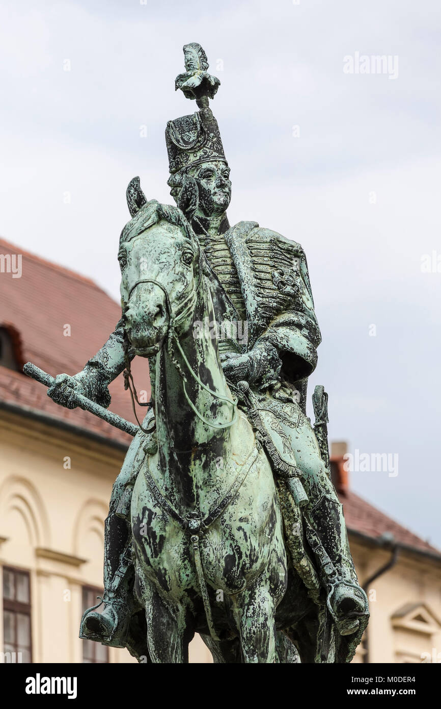Man and horse monument hi-res stock photography and images - Alamy