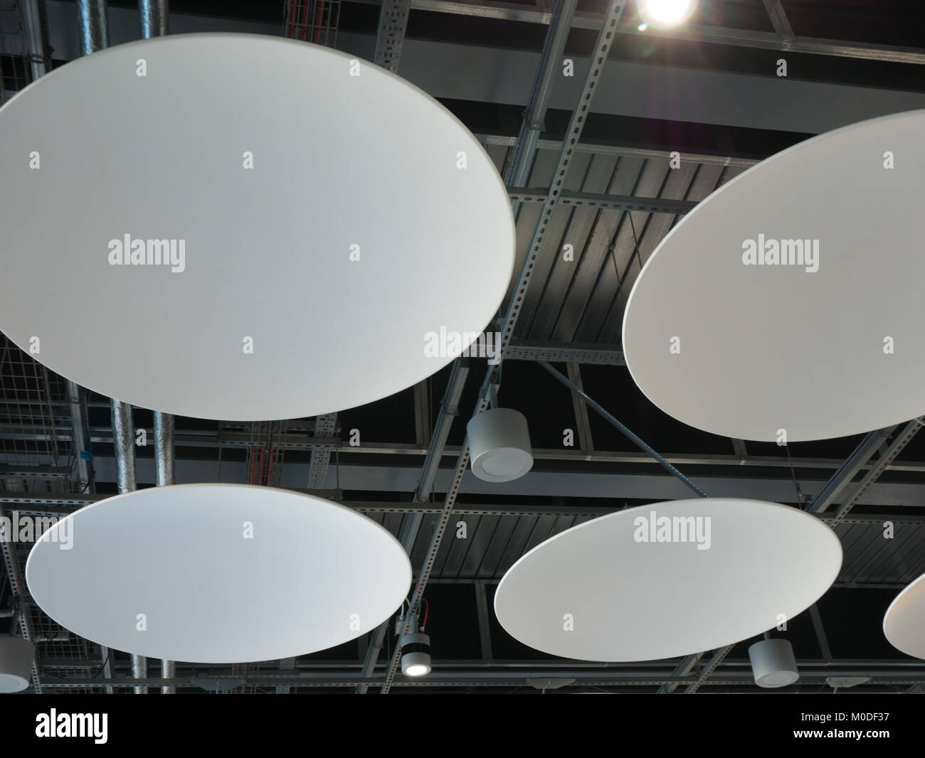 Modern industrial ceiling Stock Photo - Alamy