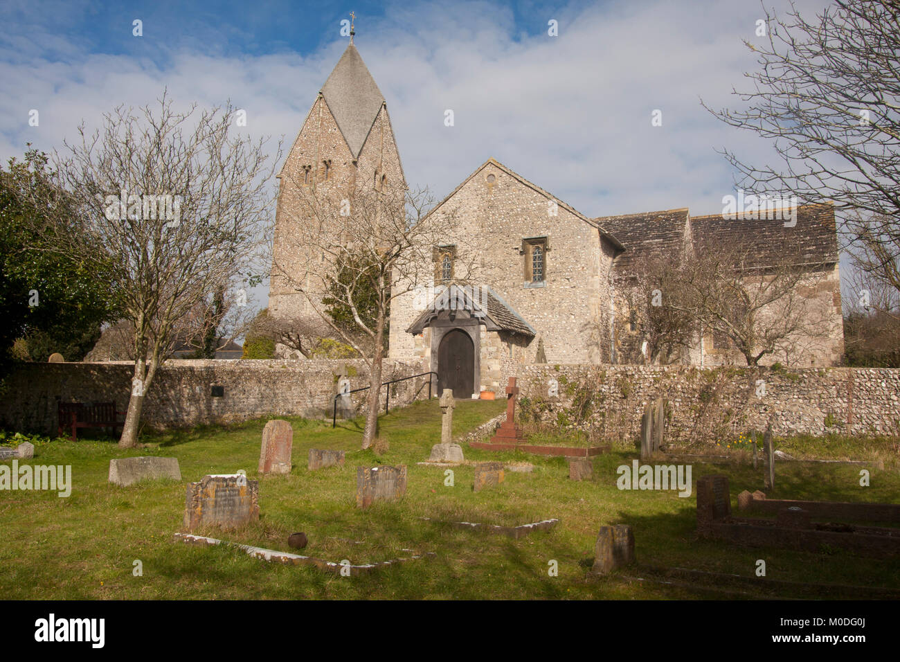 11thC Anglo Saxon Church of St. Mary the Blessed Virgin, Sompting, West ...
