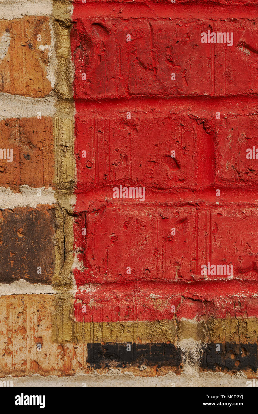 Patterns in bricks Stock Photo - Alamy