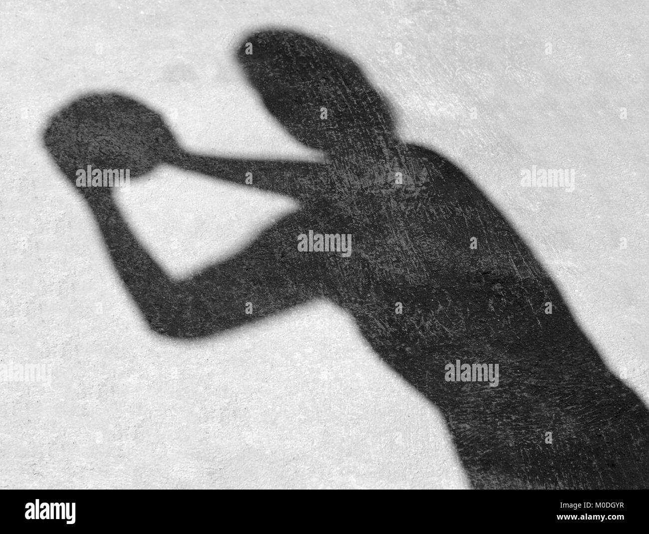 Outline Of Body And Shadow High Resolution Stock Photography and Images ...