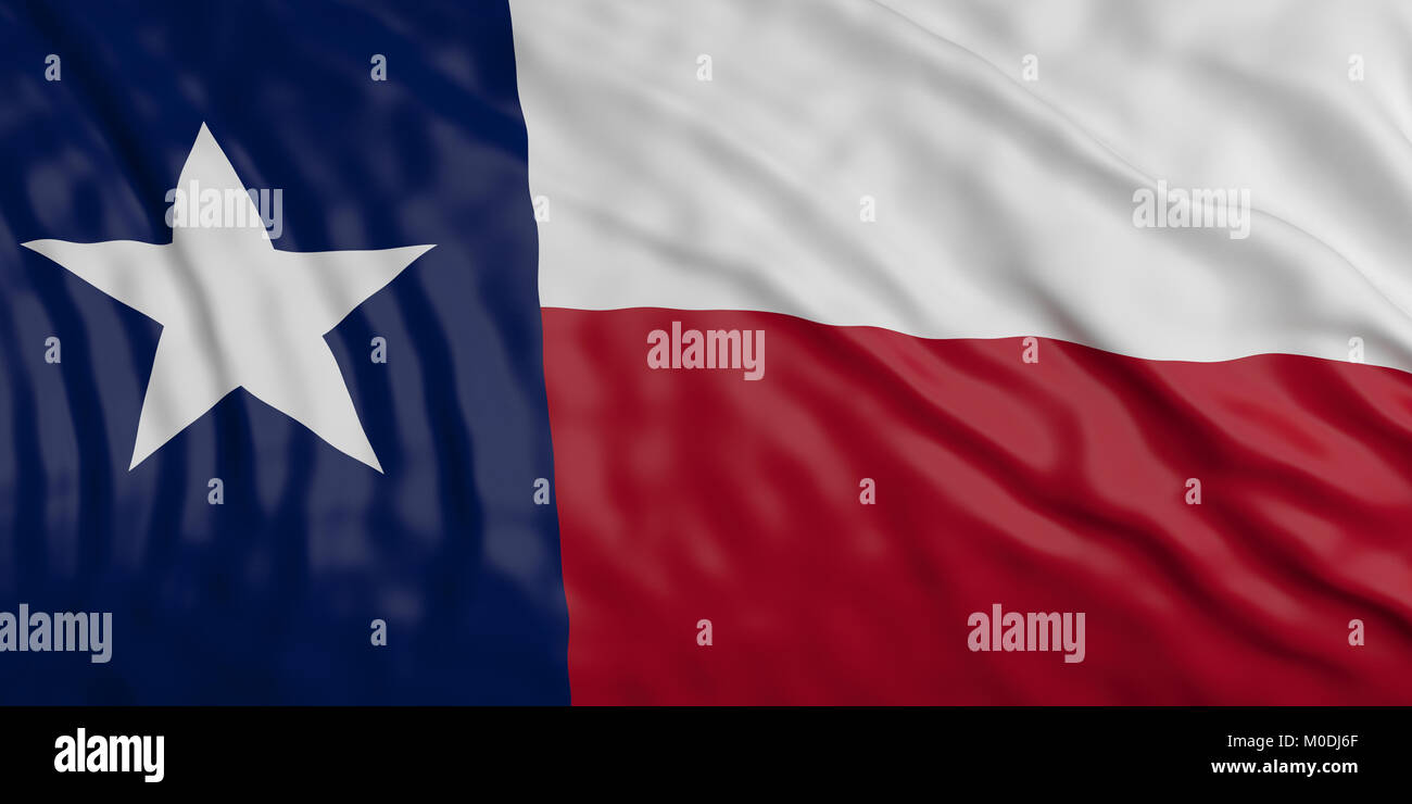 Texas flag waving hi-res stock photography and images - Alamy