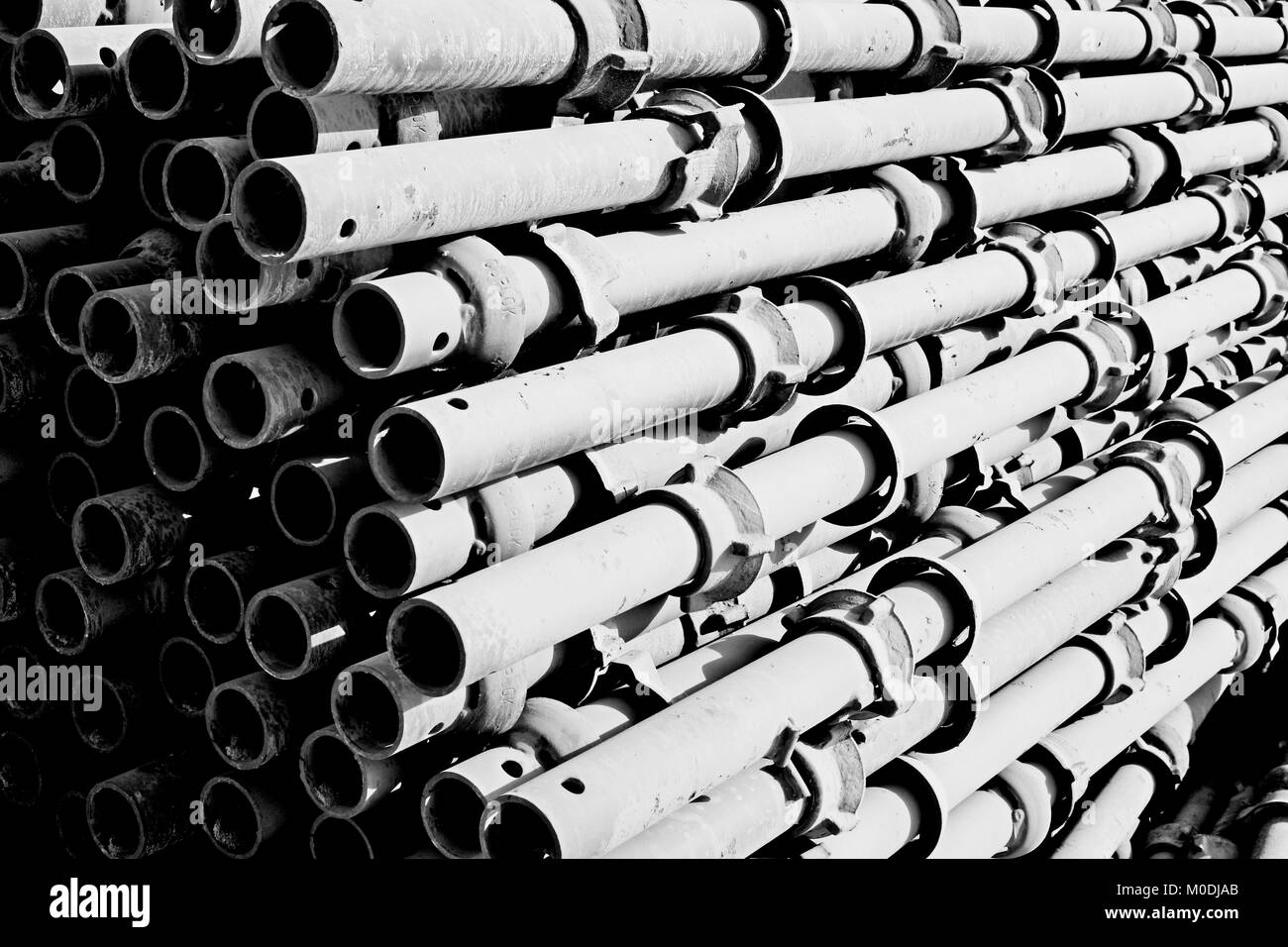 black and white photos of objects in light and shadow Stock Photo - Alamy