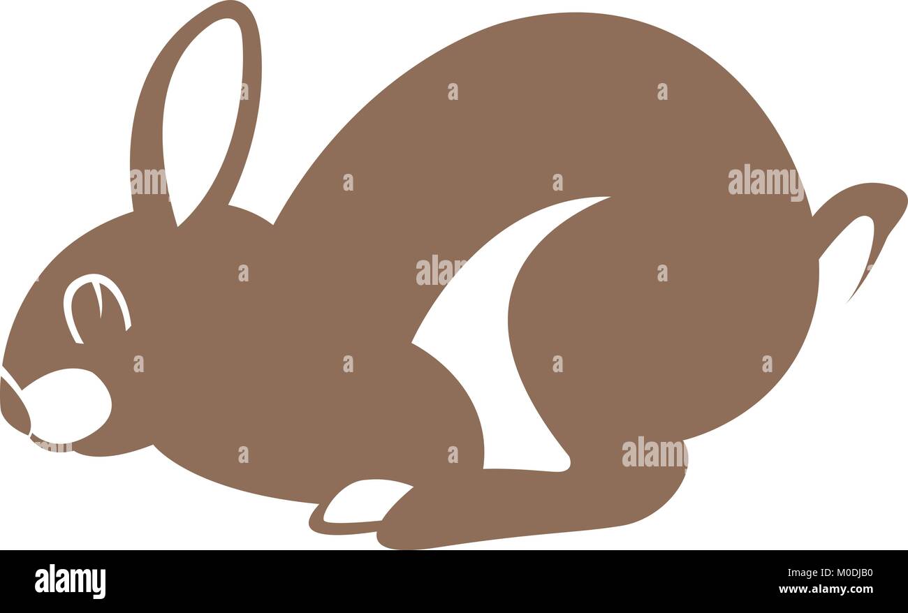 Sitting hare side profile hi-res stock photography and images - Alamy