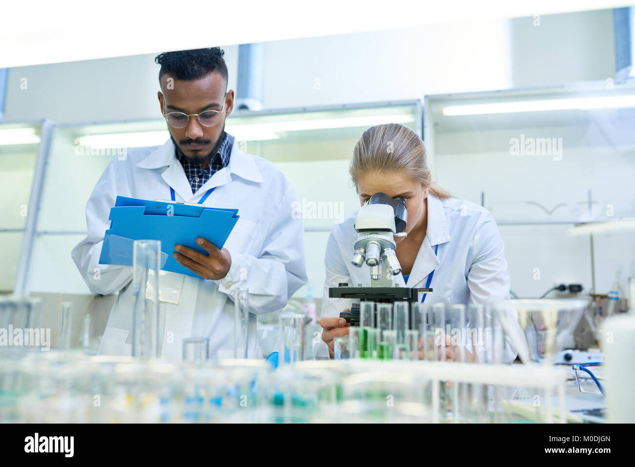 Medical lab scientists hi-res stock photography and images - Alamy